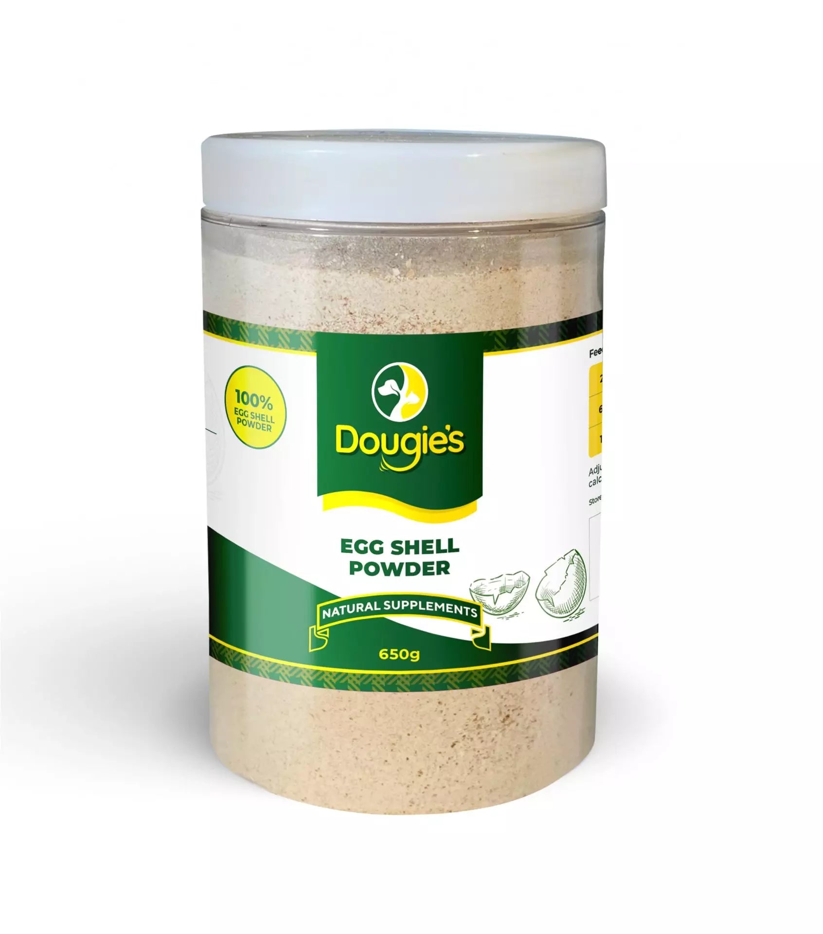 Dougie's Egg Shell Powder 400ml – Perfectly Pawsome
