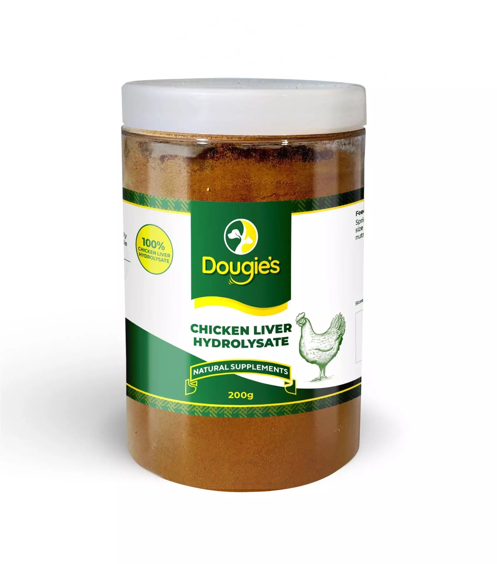 Dougie's Chicken Liver Hydrolysate 200g – Perfectly Pawsome