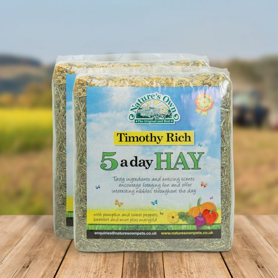 Timothy Rich 5 A Day Hay 1kg – Perfectly Pawsome